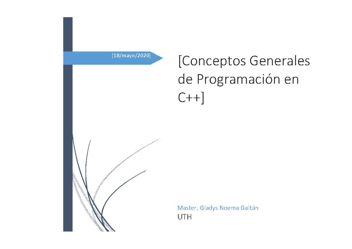 Conceptos Generales de Programacion en C - [18/mayo/ ] [ Conceptos ...