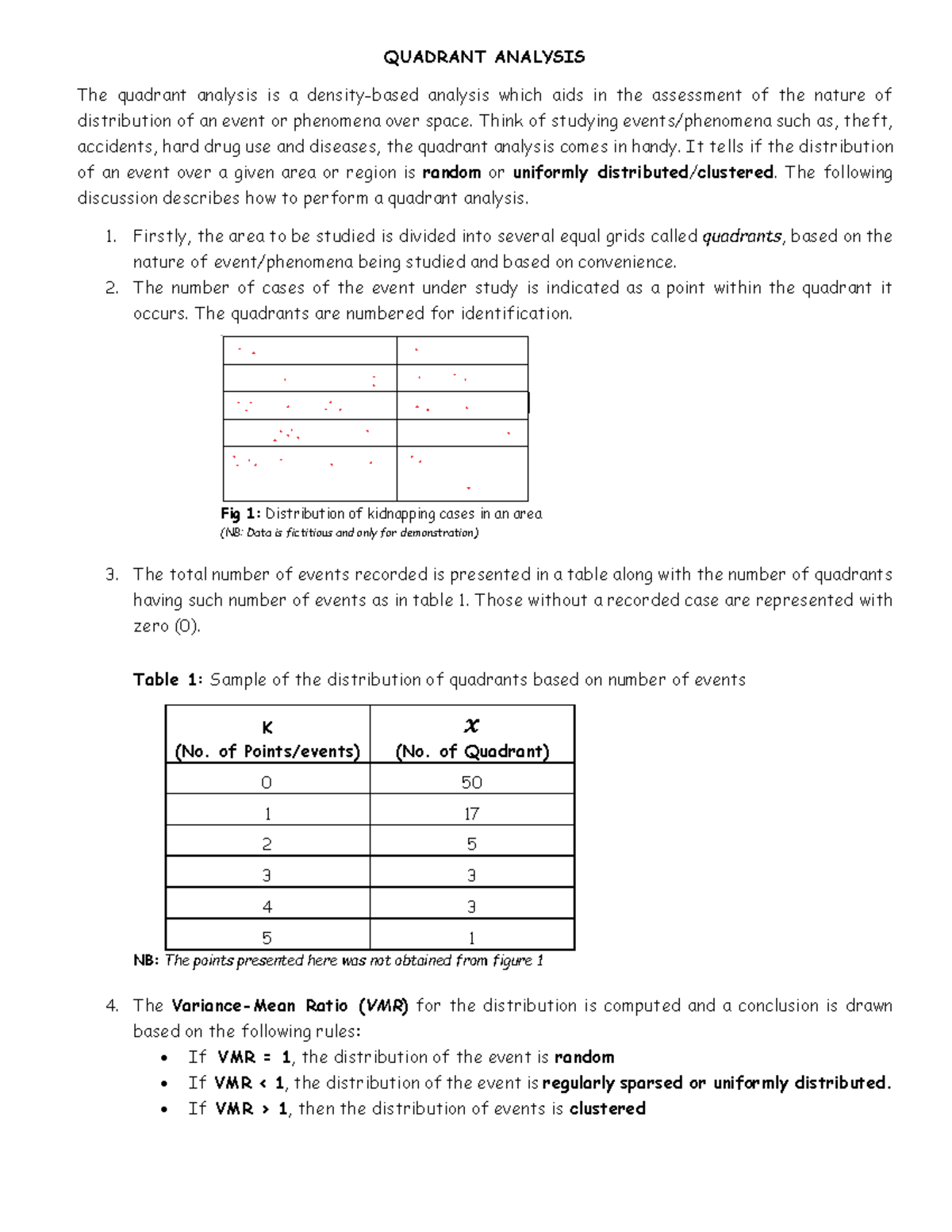 230 quadrant - ####### QUADRANT ANALYSIS The quadrant analysis is a ...