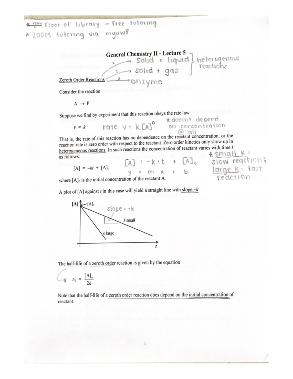 General Chemistry II - Lecture 5 - CHM 2046 - Studocu