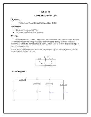 60009-Samreen Ahmed-EE1-AP-LAB-NO-5 - LABORATORY MANUAL Electronic Engineering Department ...