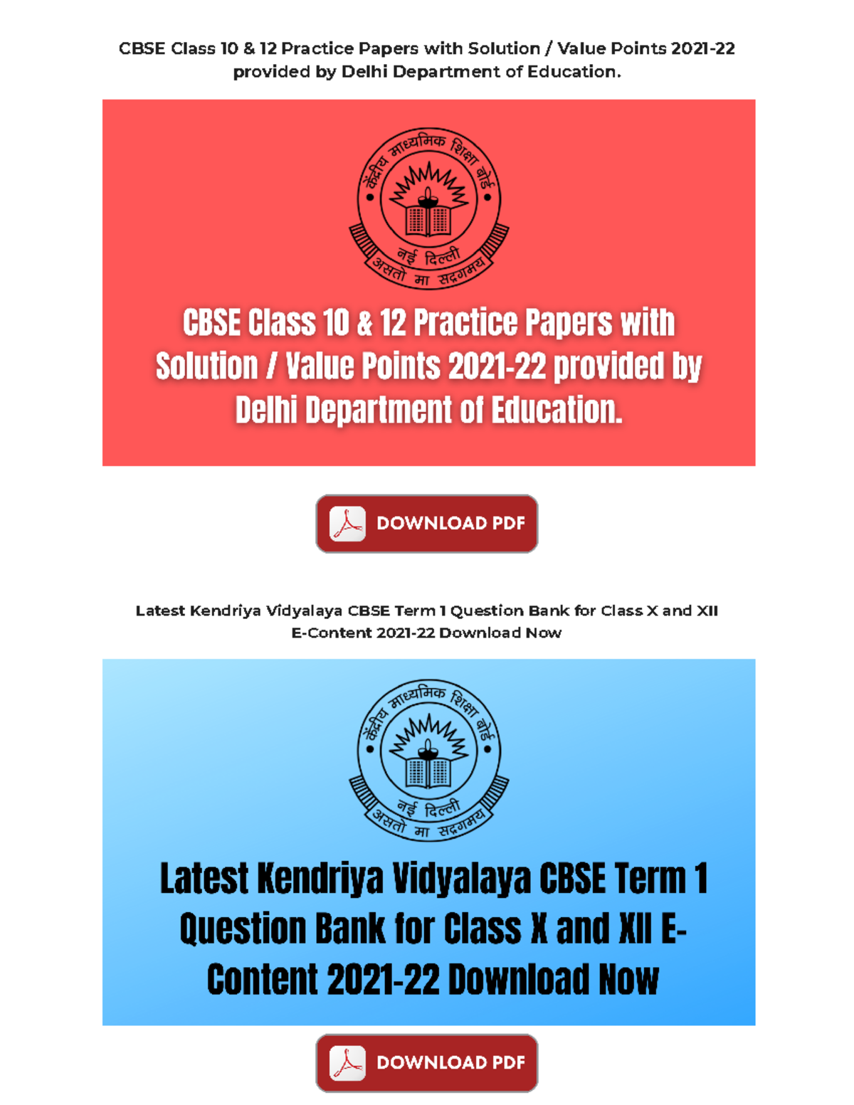 CBSE Term 1 Study Material, Exam Material , Sample Papers and Question ...