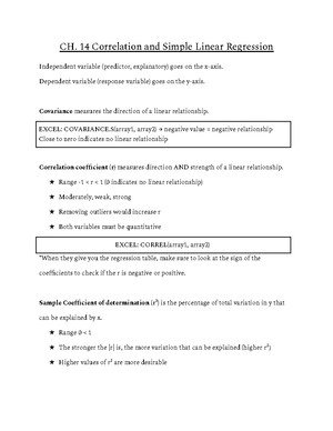 S301 Midterm 1 Review - STAT-S 301 Business Statistics Professor Hannah ...