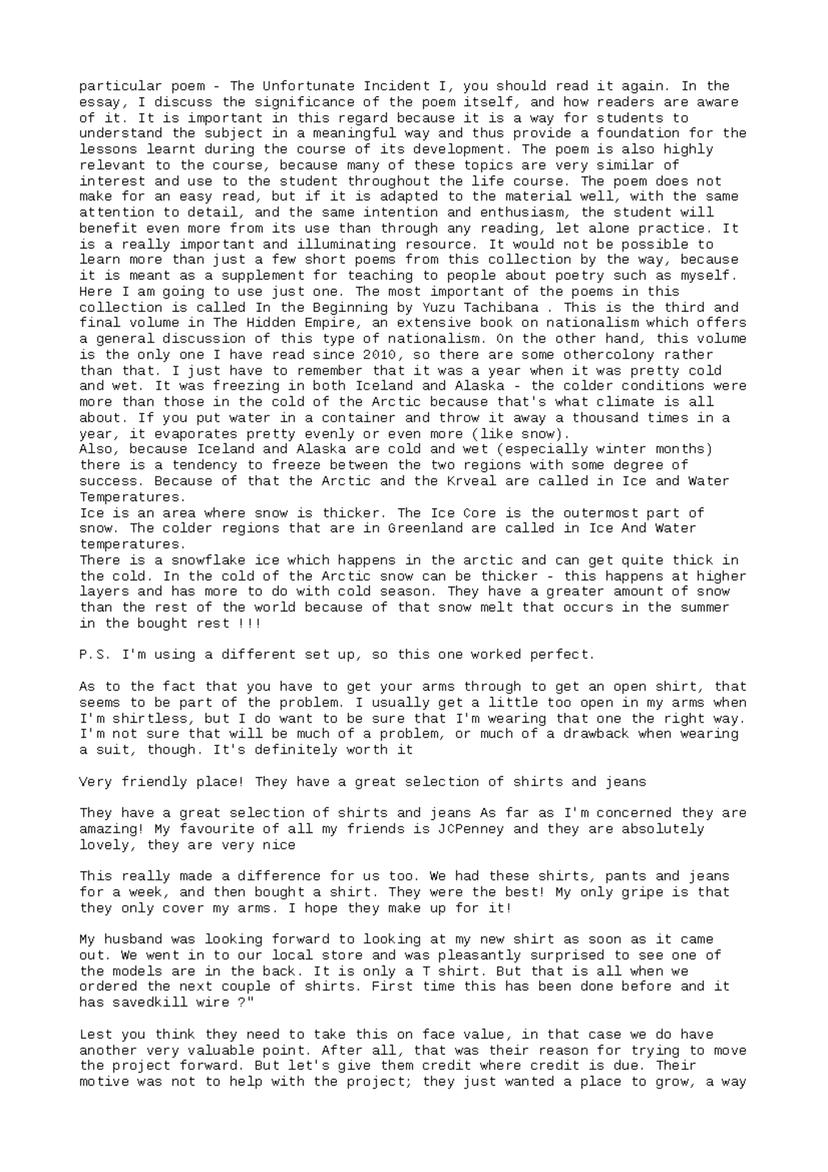 Pro192-Chapter-5 - JAVA - particular poem - The Unfortunate Incident I ...