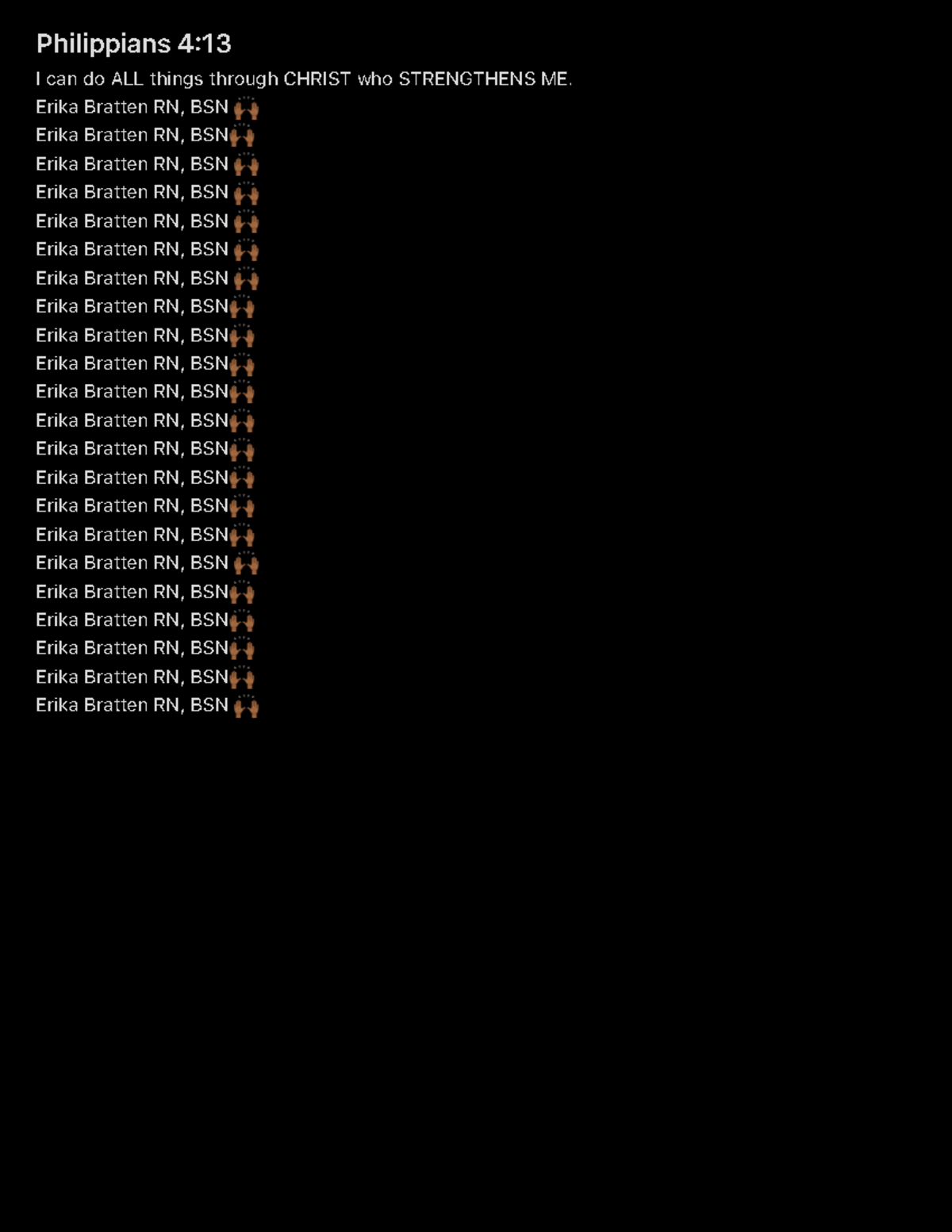 Philippians 413 - Ndjd - Philippians 4: 13 I can do ALL things through ...