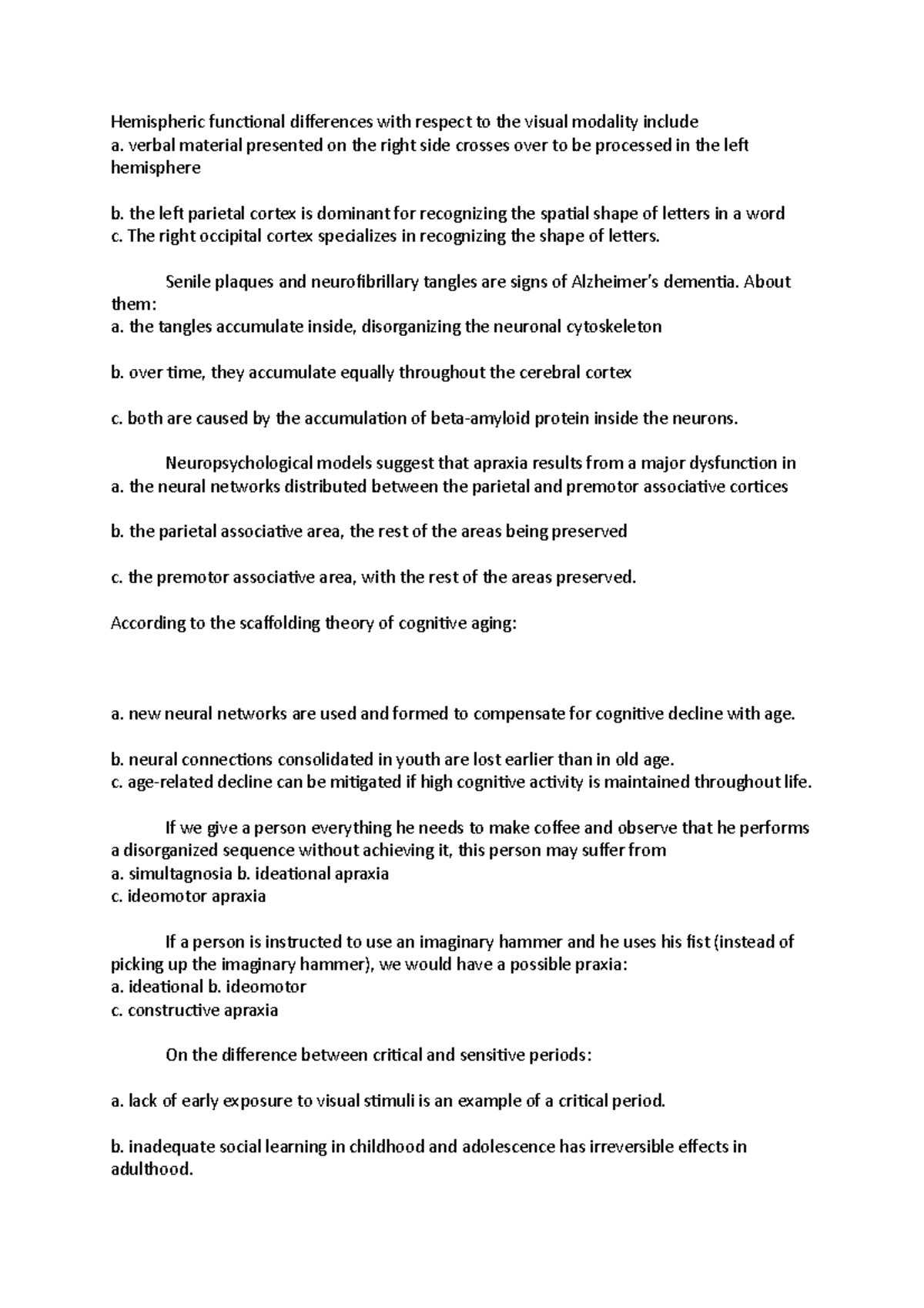 Hemispheric Functional Differences With Respect To The Visual Modality Include Verbal Material