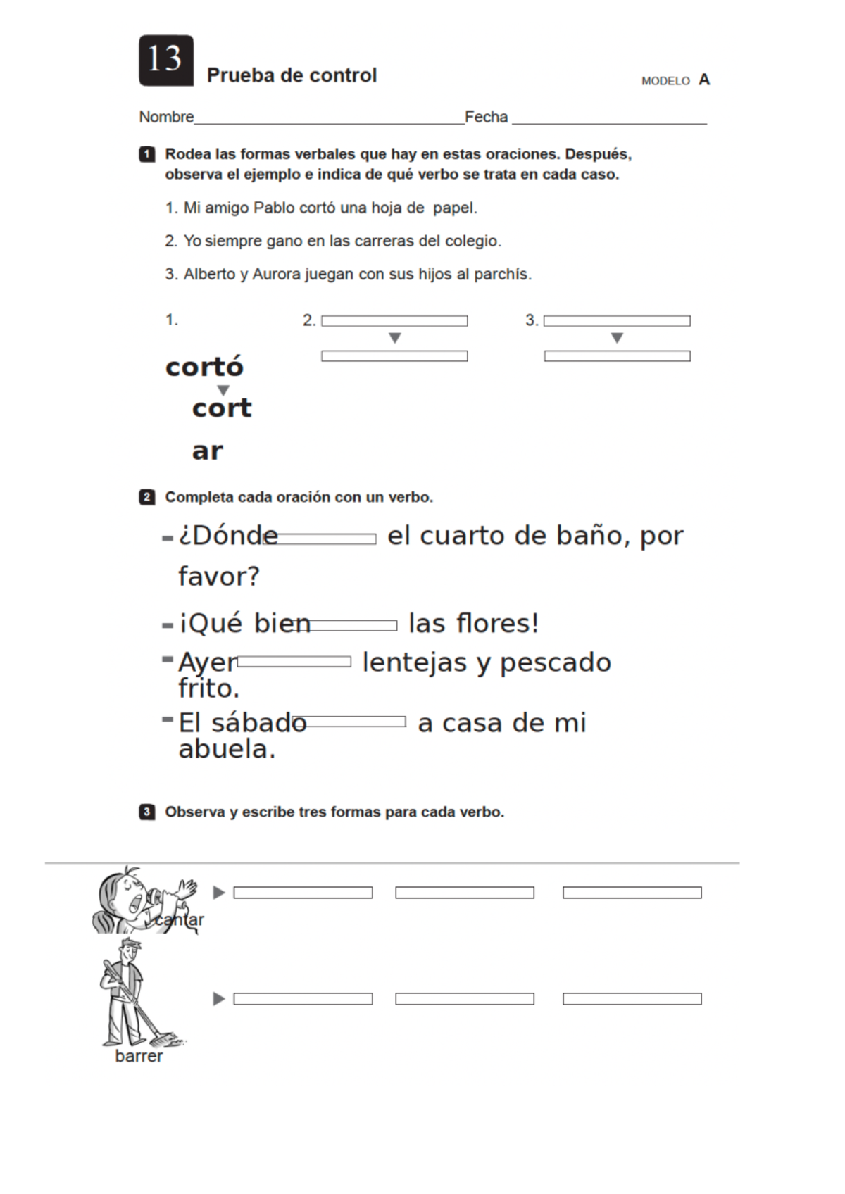 Examen lengua t10 - Lengua Castellana - Studocu