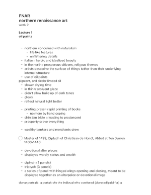 Unit 7 fnar - Lecture notes unit 7 - – – – – – – – Unit 7 Lecture 1 The ...