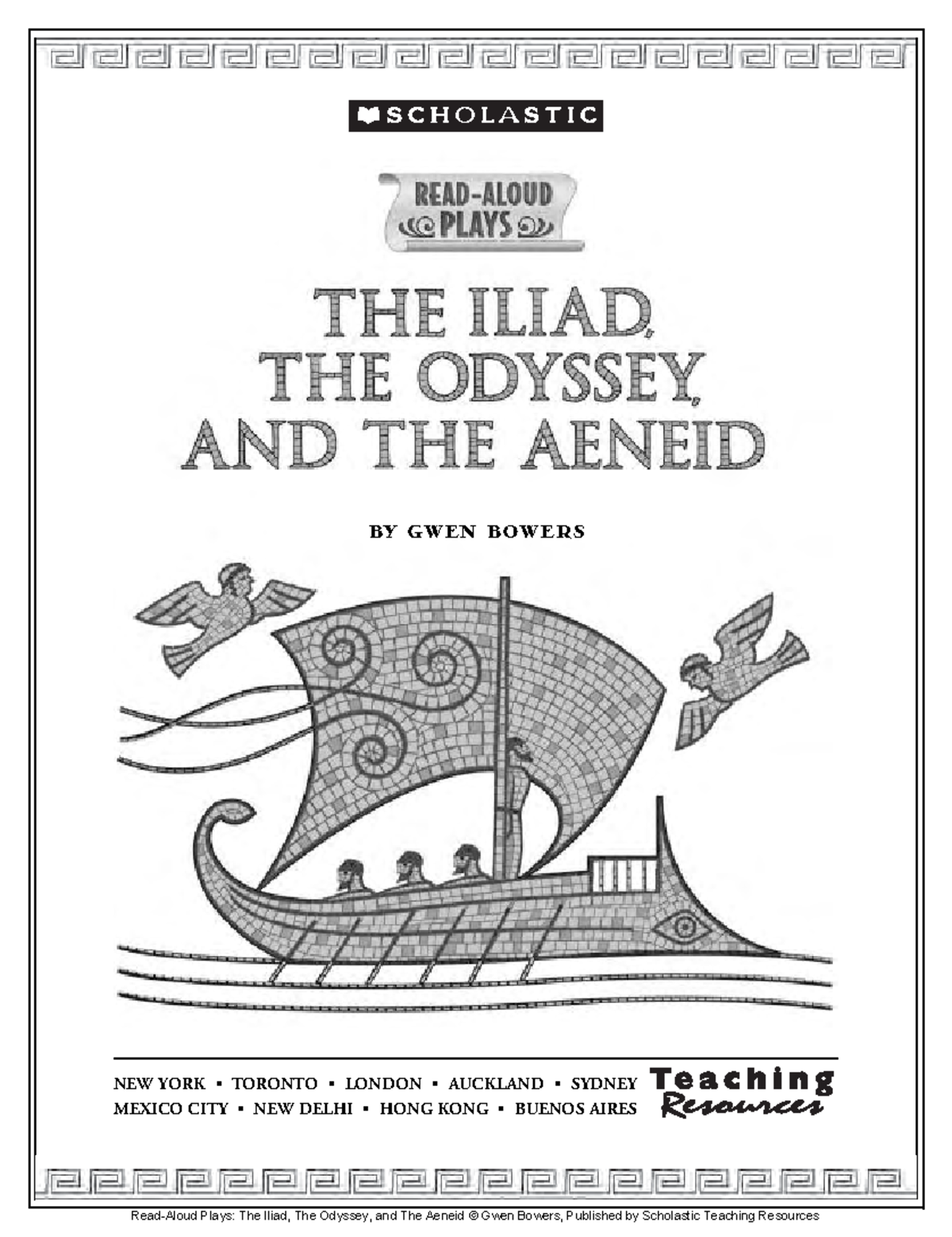 Illiad odyssey epic plays - The I liad, The Odyssey, and The Aeneid NEW ...
