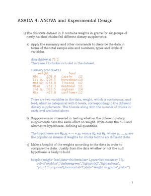 Asada 6 Solutions - exercise solution - ASADA 6: Multiple linear ...