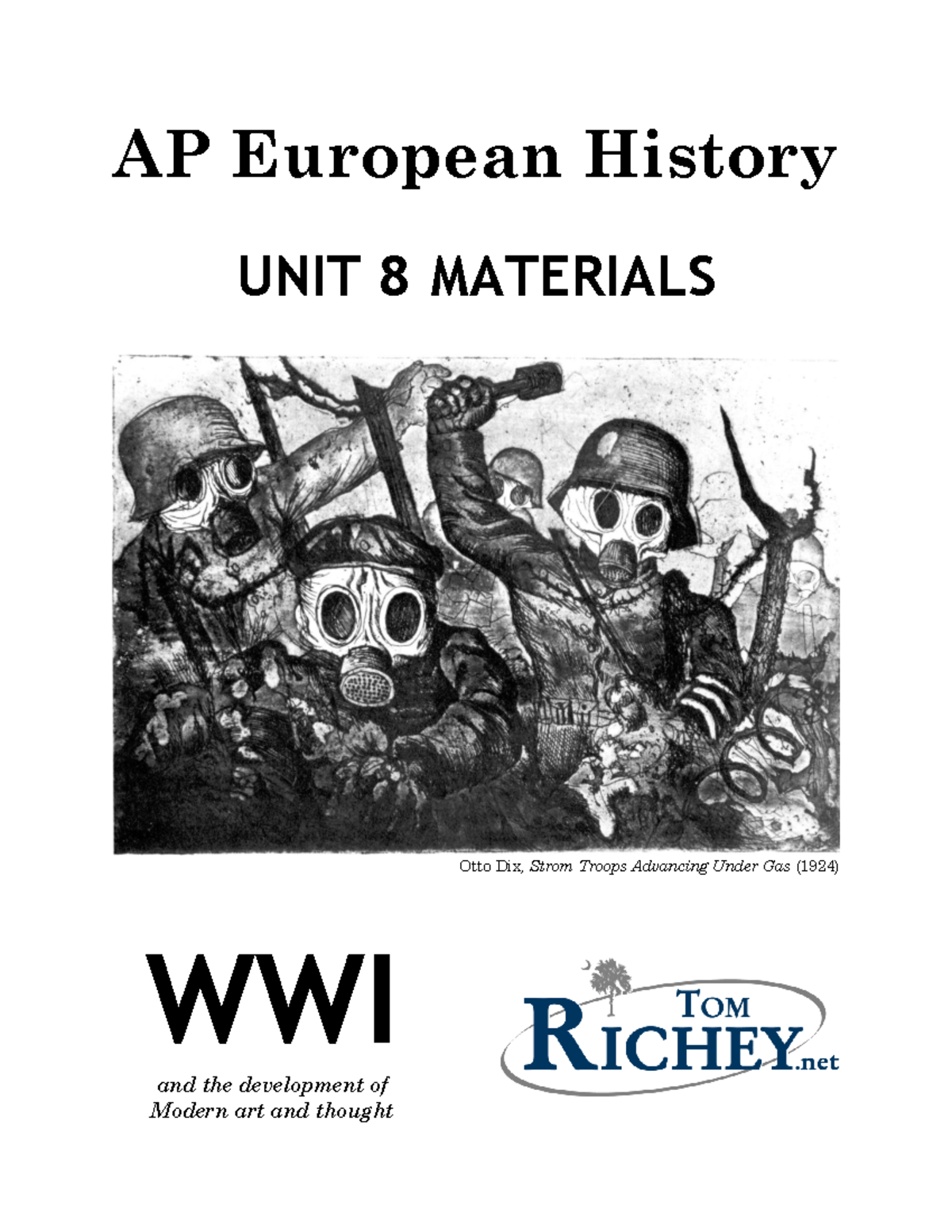 8 - UNIT 8 Materials - Euro - AP European History UNIT 8 MATERIALS Otto ...