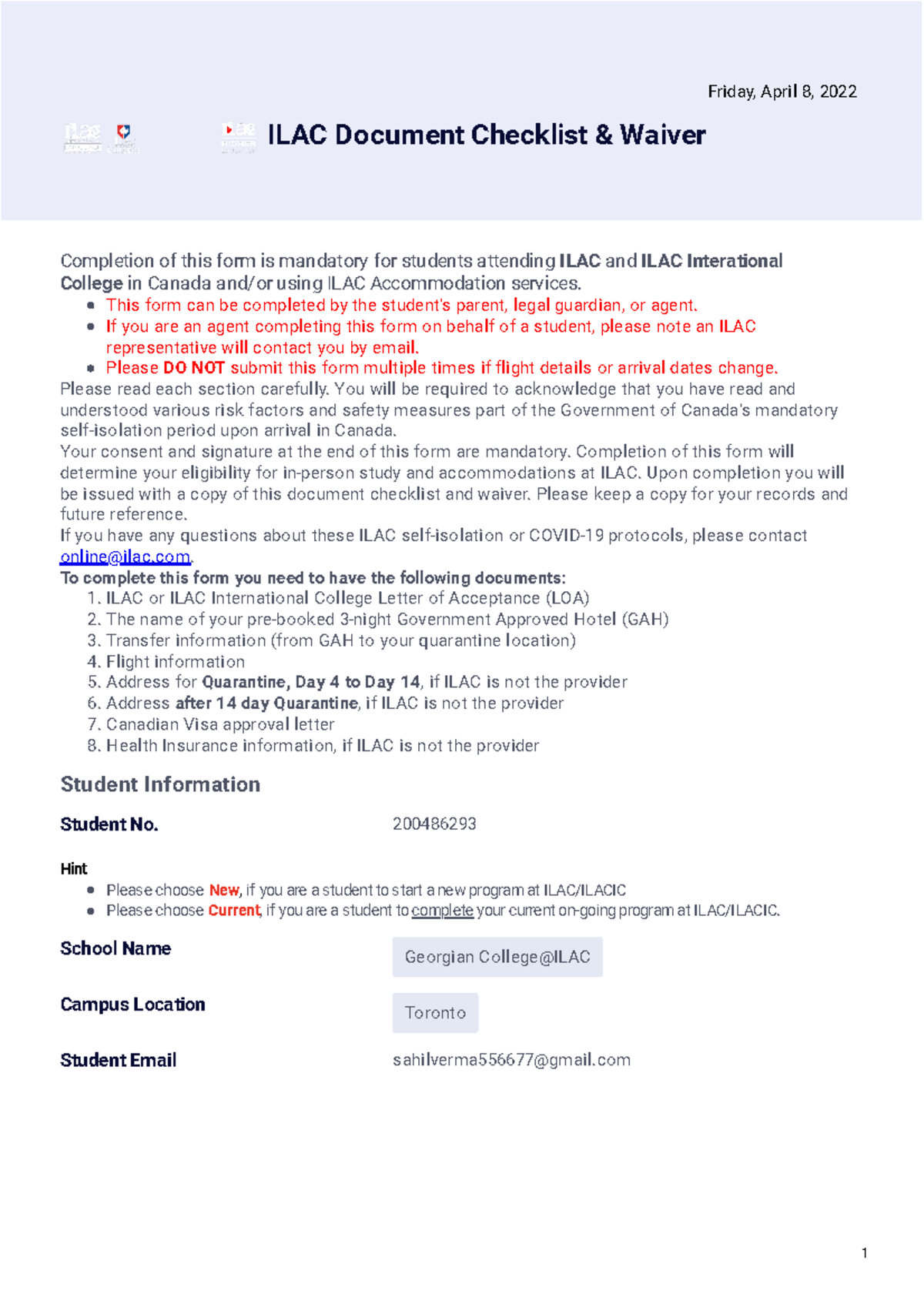 2004 86293 - Communication essential - Friday, April 8, 2022 ILAC ...