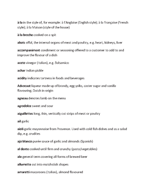 TR Bartending NC II - BARTENDING NC II TRAINING REGULATIONS TOURISM ...