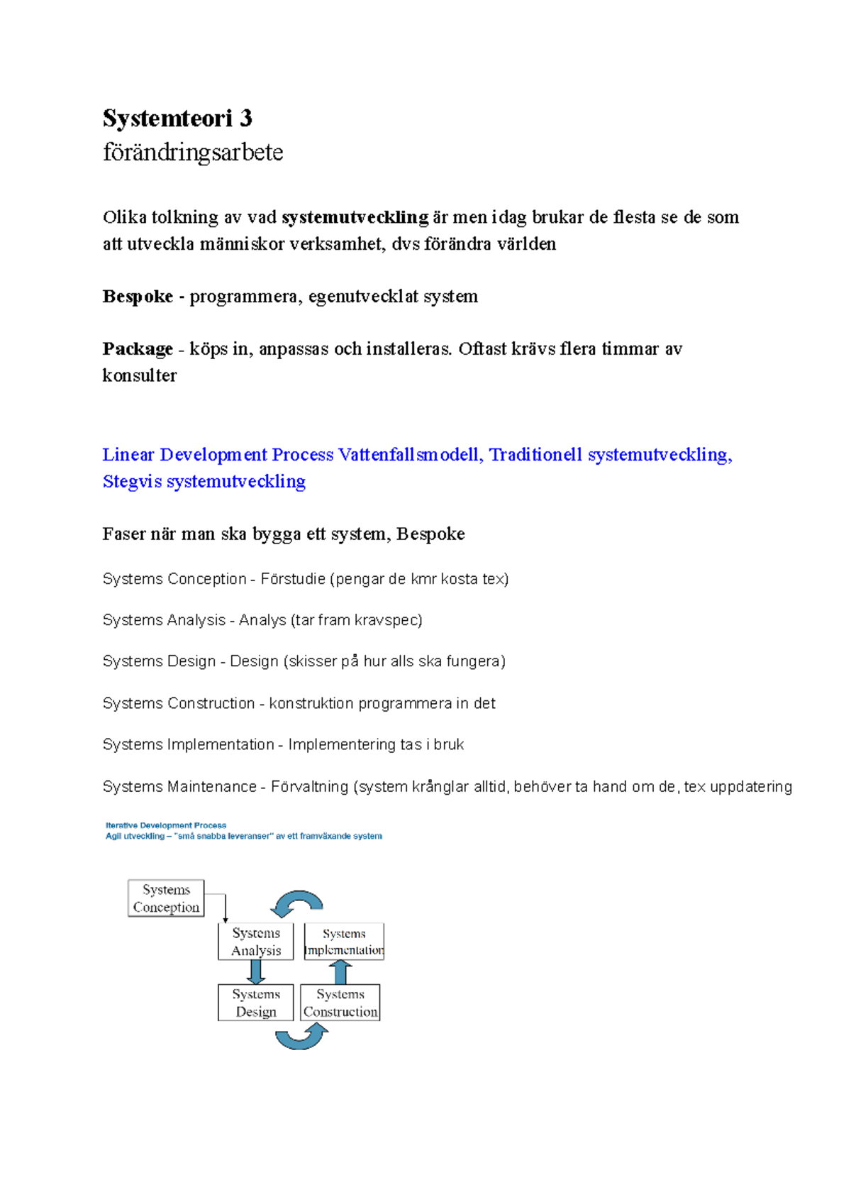 Systemteori 3 av 3 - Föreläsning - Systemteori 3 förändringsarbete ...