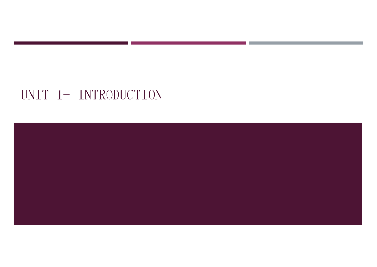 SE Unit1 - UNIT 1- INTRODUCTION WHAT IS SOFTWARE? Software is: (1) instructions (computer ...