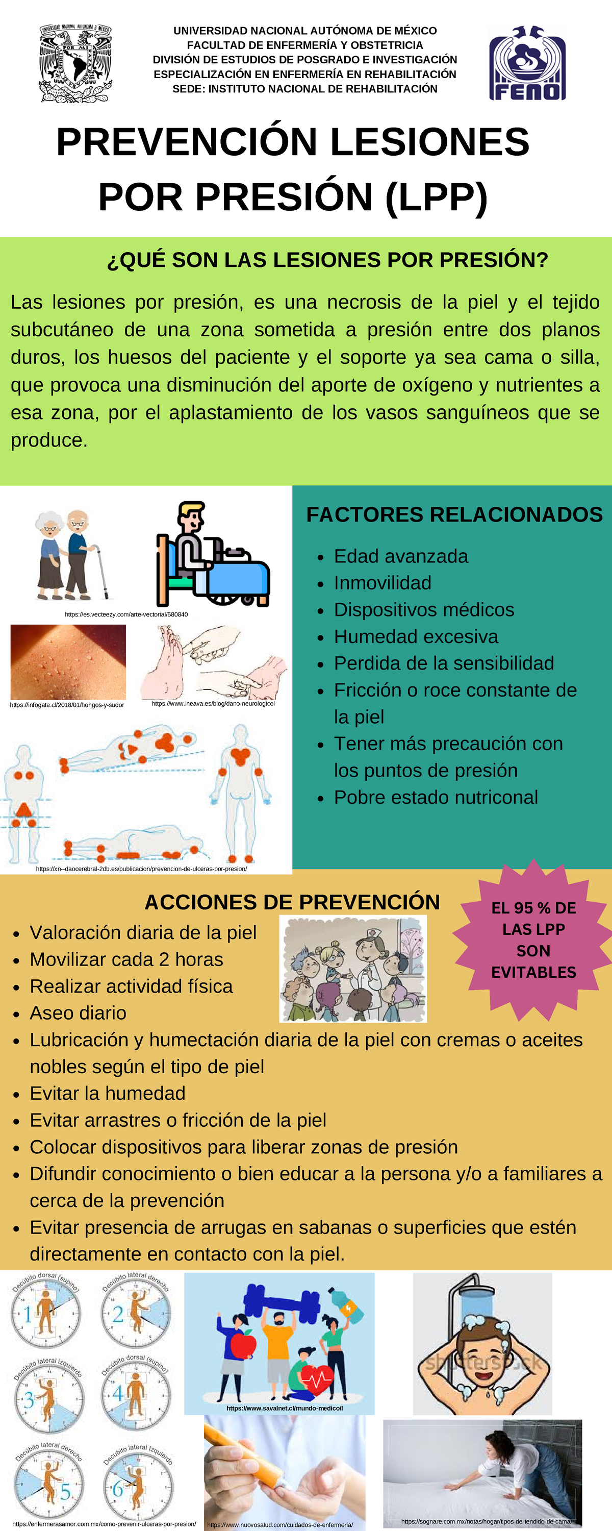 Prevencion LPP - EL 95 % DE LAS LPP SON EVITABLES Las lesiones por ...
