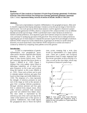 Pop Gen Lecture 14 - Lecture 14: Population structure II and ...