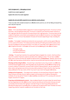 Unit 14A1 - Unit 14 – Investigating Customer Service Why is it ...