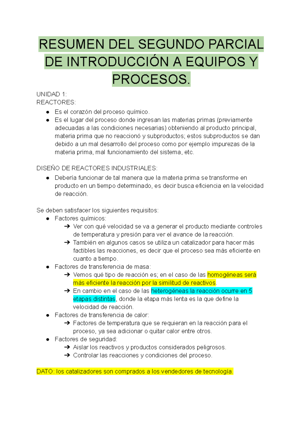 Resumen Segundo Parcial DE Introducción A Equipos Y Procesos - RESUMEN DEL SEGUNDO PARCIAL DE ...