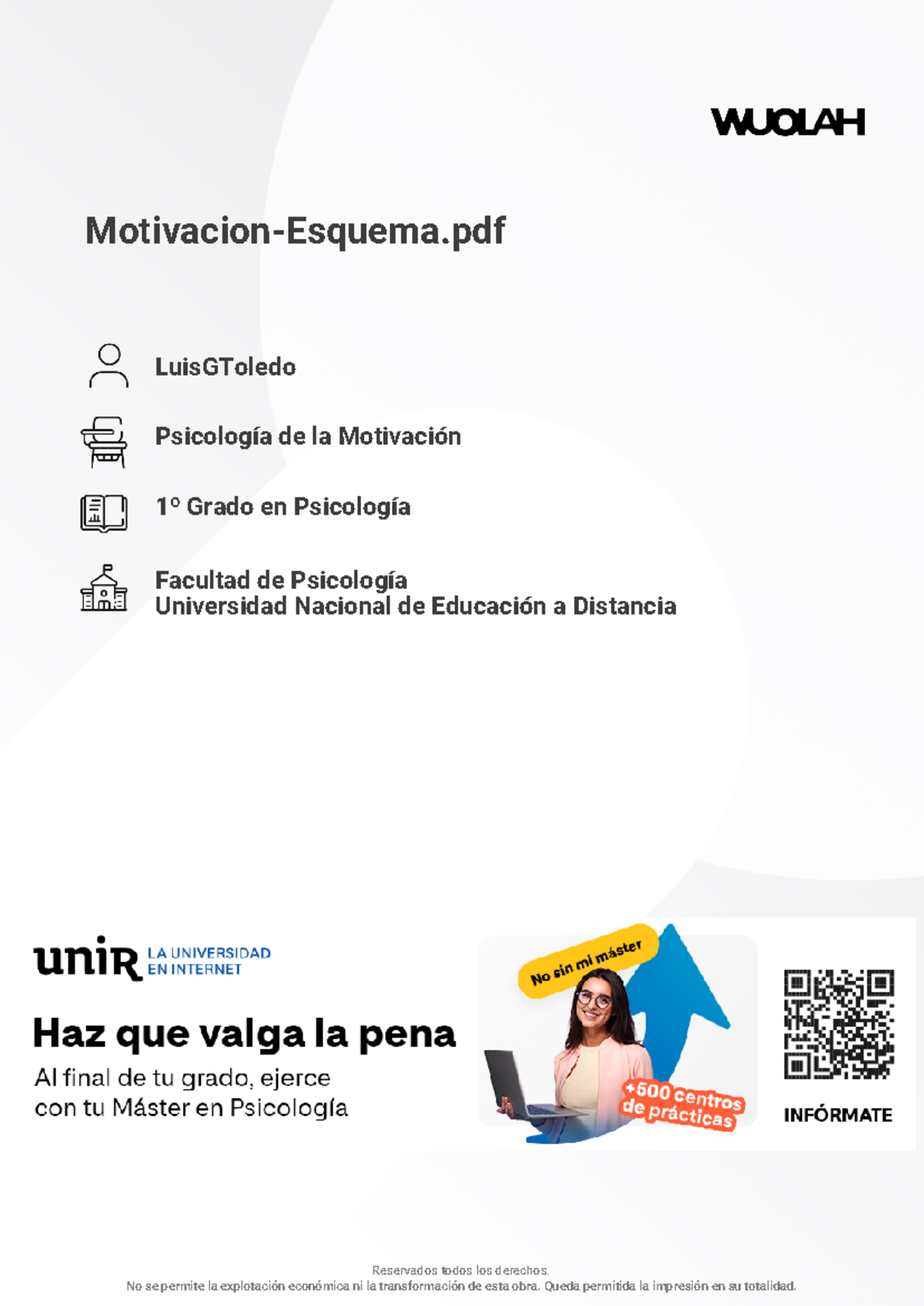Wuolah free Motivacion Esquema - Motivacion-Esquema LuisGToledo ...