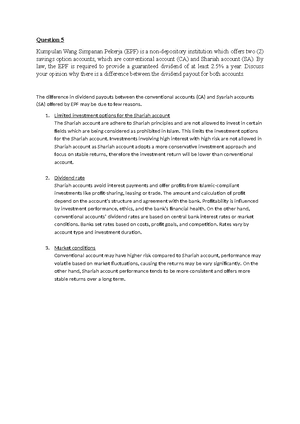 FSA T - Tutorial - BBMF 3063 FINANCIAL STATEMENT ANALYSIS TUTOTIAL 2 1 ...
