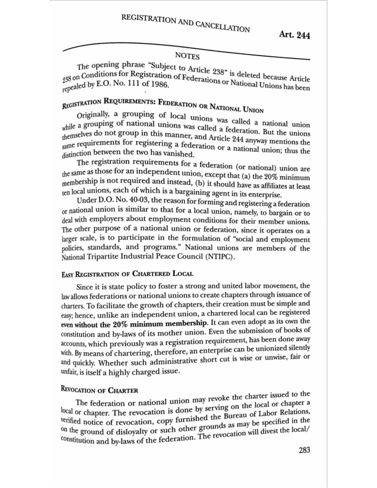 Everyone's labor code part 2 - Philippine Literature - Studocu