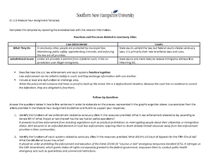 CJ 112 Module 7-2 Project Two - How the Criminal Justice System Works ...