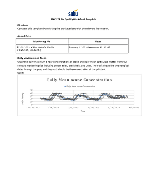 ENV 220 Characterizing Community Structure Plants Lab Report Template - Characterizing Community ...