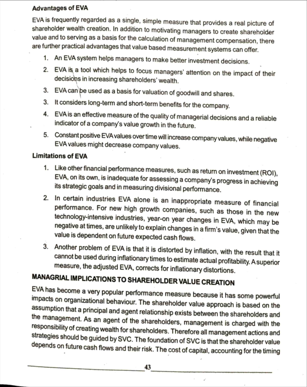 Managerial implication - Strategic Financial Management - Studocu