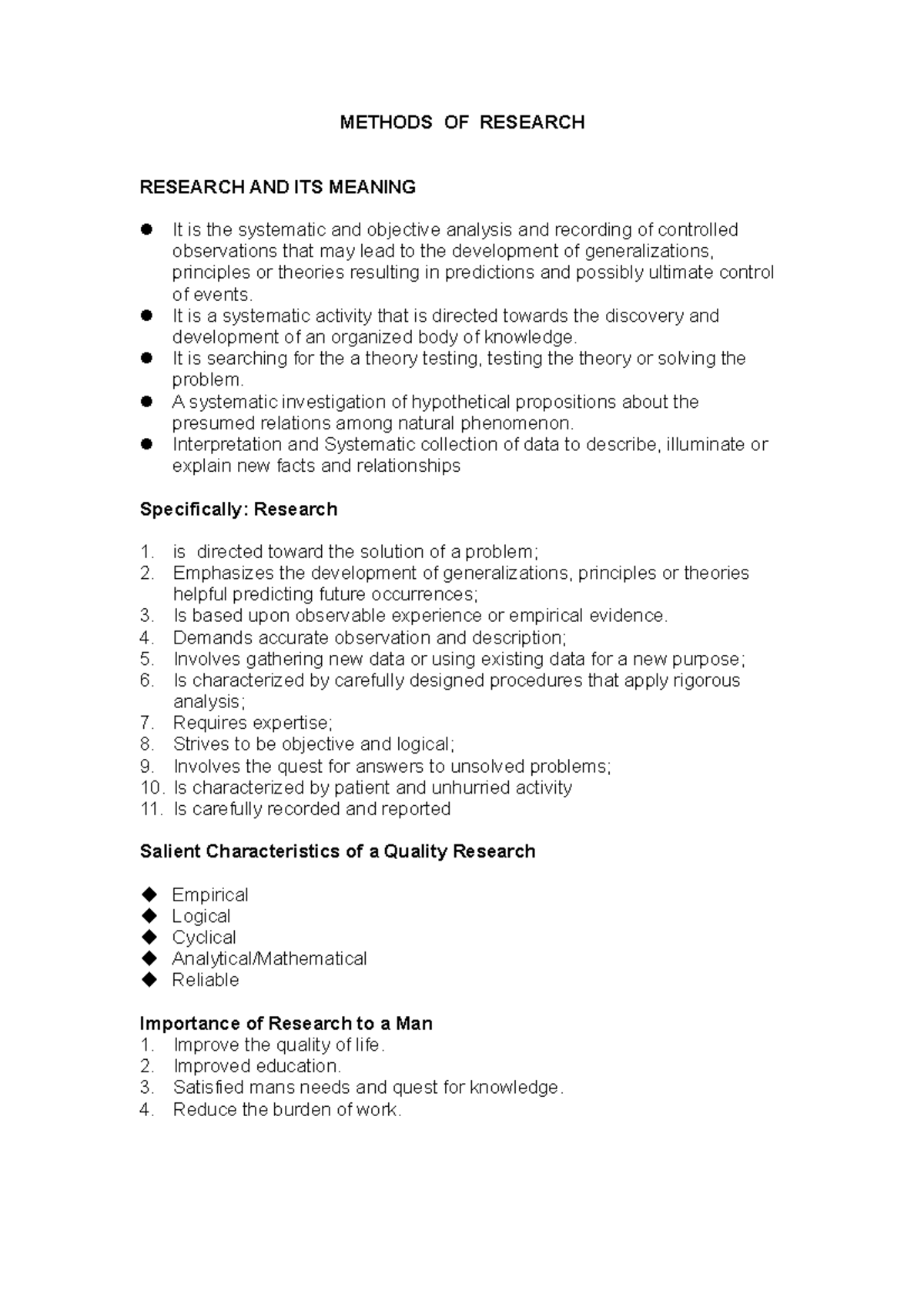 Methods-of-Research - This document covers the entire chapter 3 of your ...