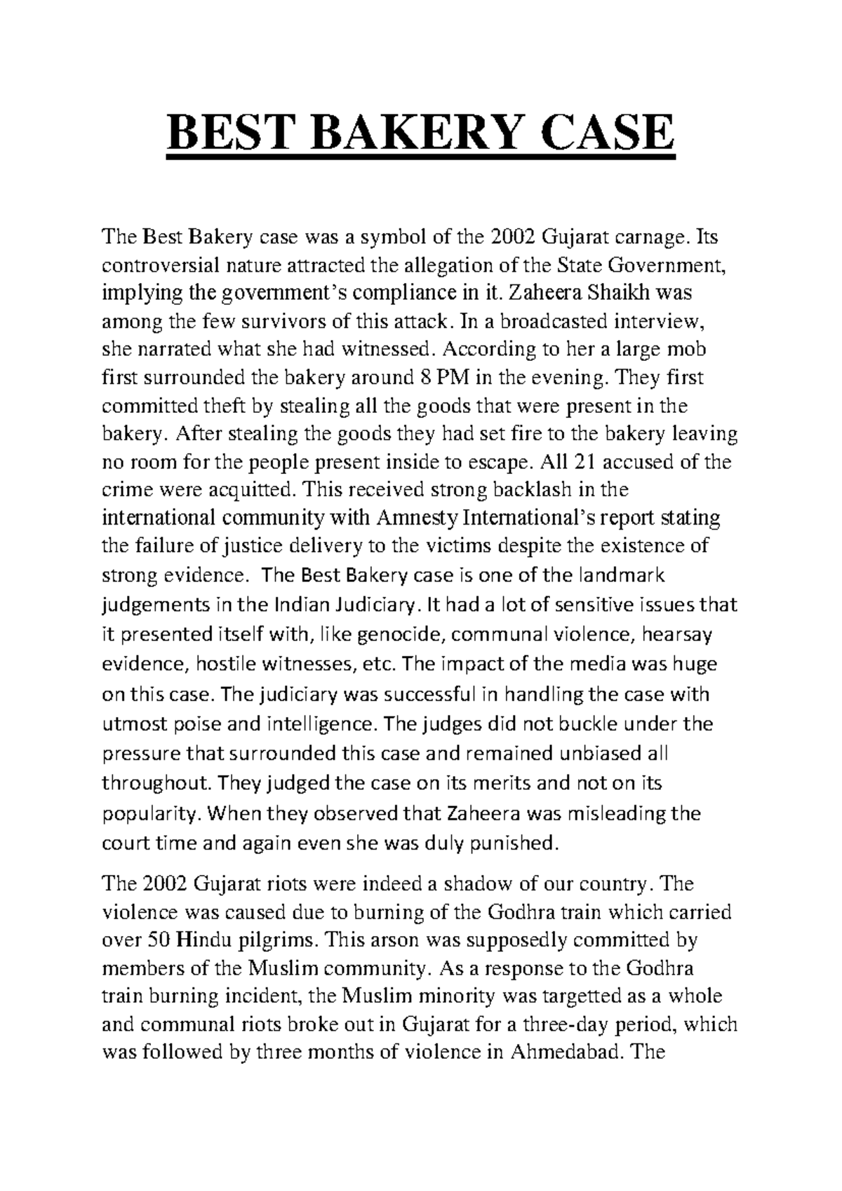 BEST Bakery CASE - BEST BAKERY CASE The Best Bakery case was a symbol ...