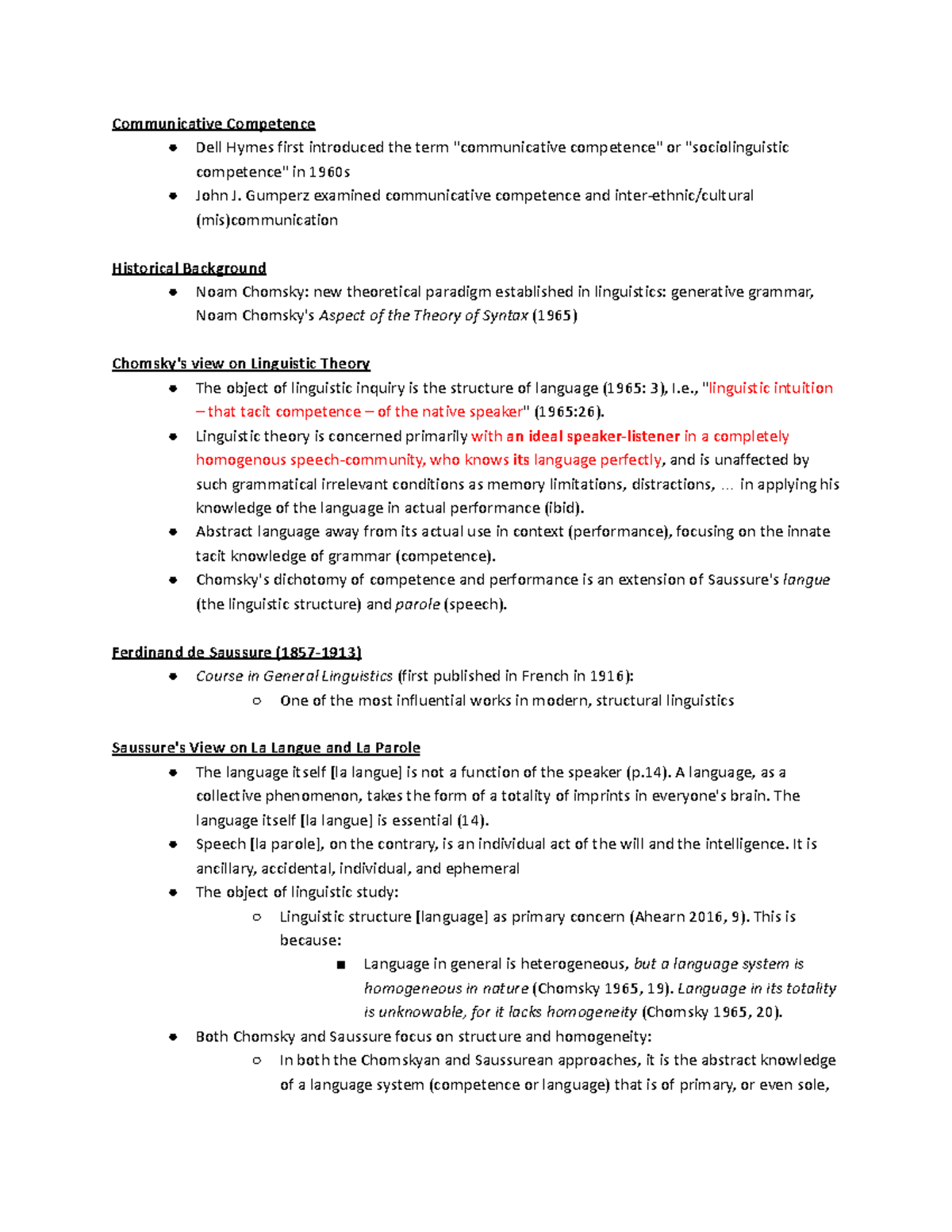 Anth 276 Week 3 - Week 3 Lecture Notes - Communicative Competence Dell ...