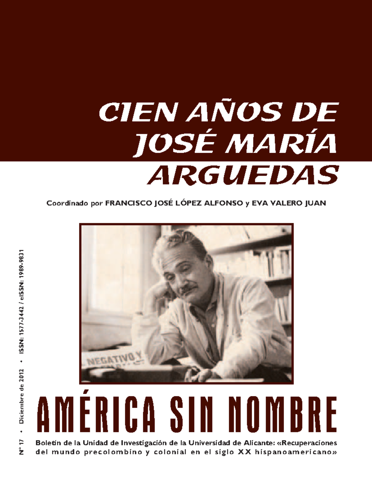 100 anos de jose maria arguedas - AMÉRICA SIN NOMBRE CIEN AÑOS DE JOSÉ ...