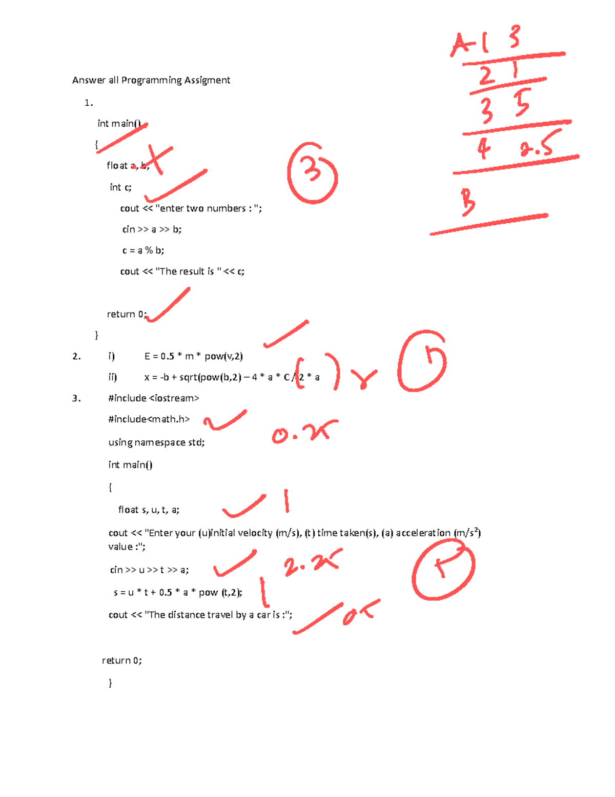 Edited - Answer all Programming Assigment - Answer all Programming ...