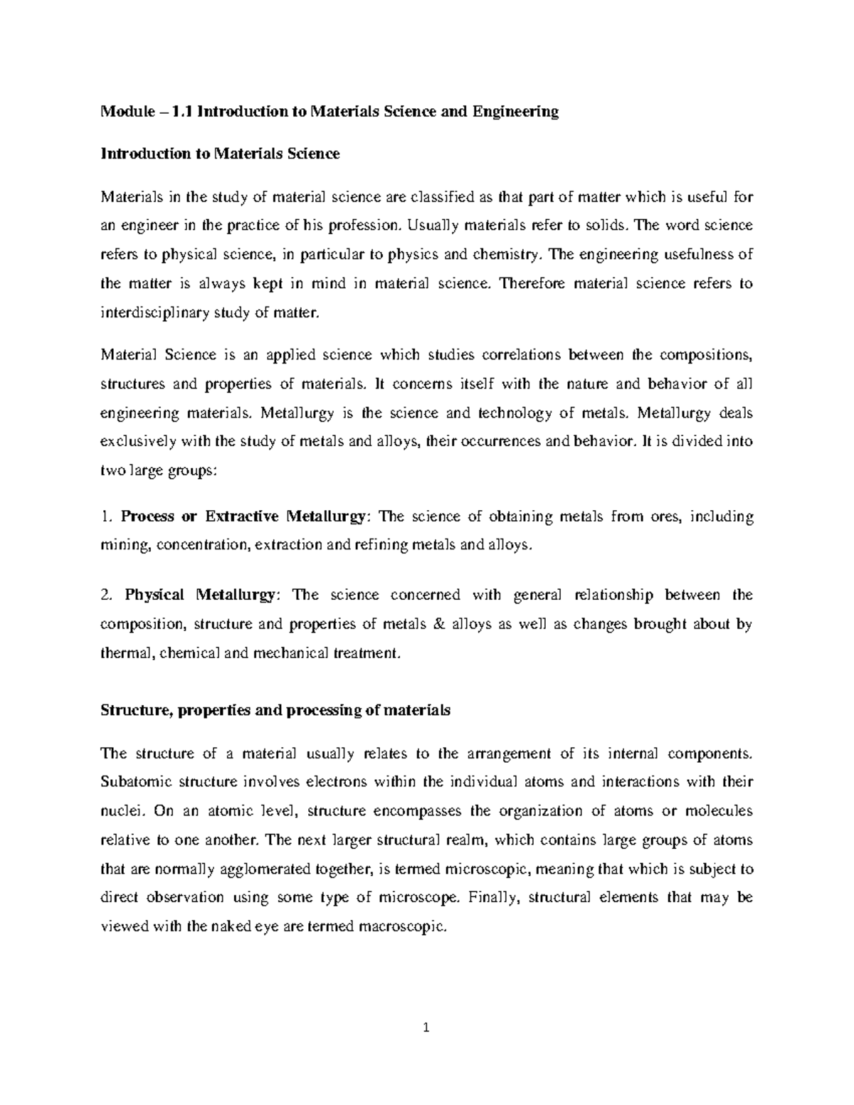 Module 1 .1 Introductione ehsbfhsb ef fsef ef - Module – 1 Introduction ...