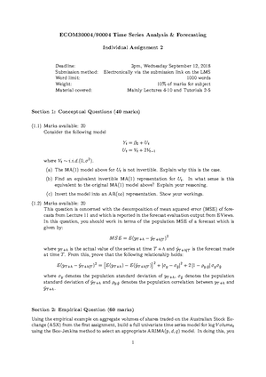 Ecom30004 exam2022 - Student Number ...