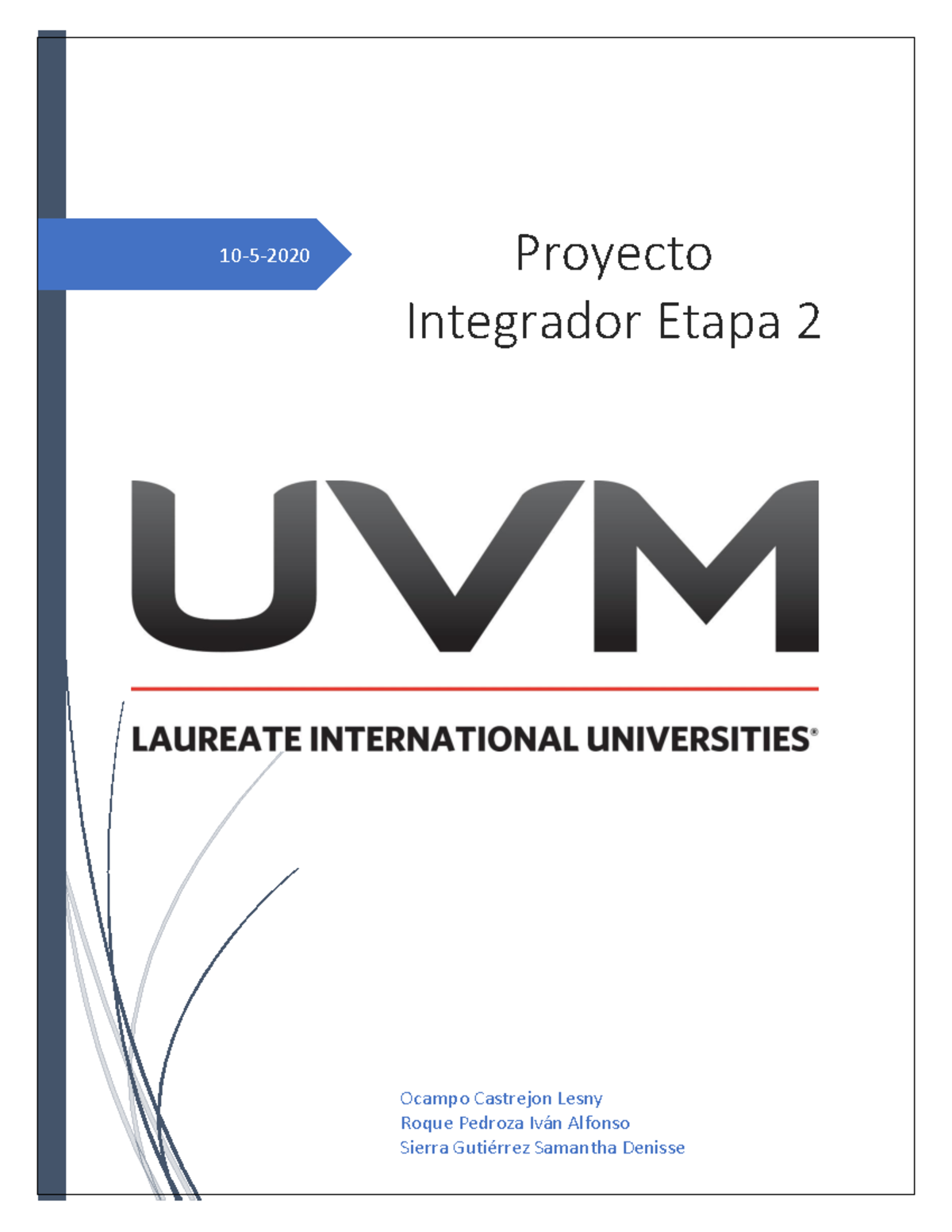 PROYECTO INTEGRADOR ETAPA 2 - Warning: TT: undefined function: 32 10 -5- 2020 Proyecto ...