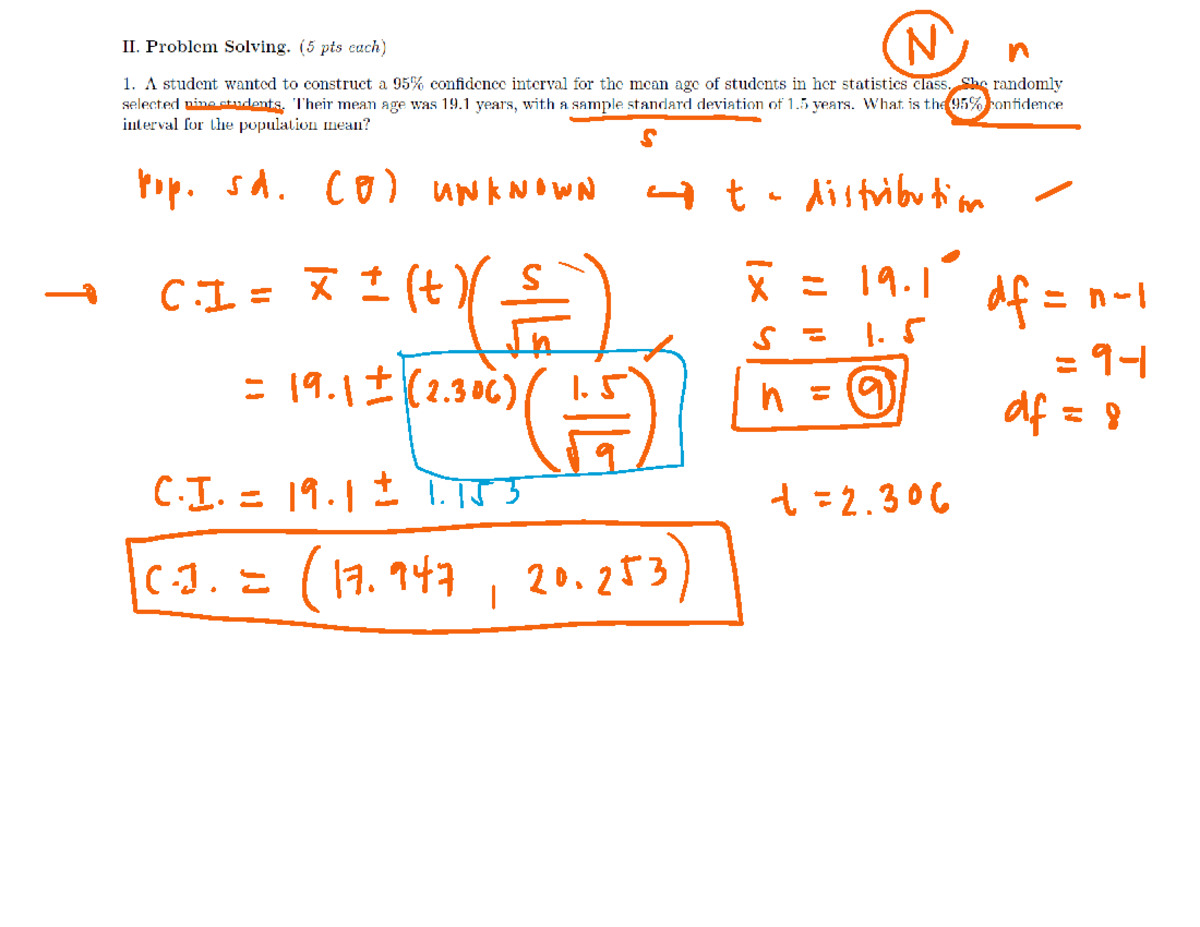 Part II - Quiz 1 Finals Answers - Bachelor of Science in Information ...