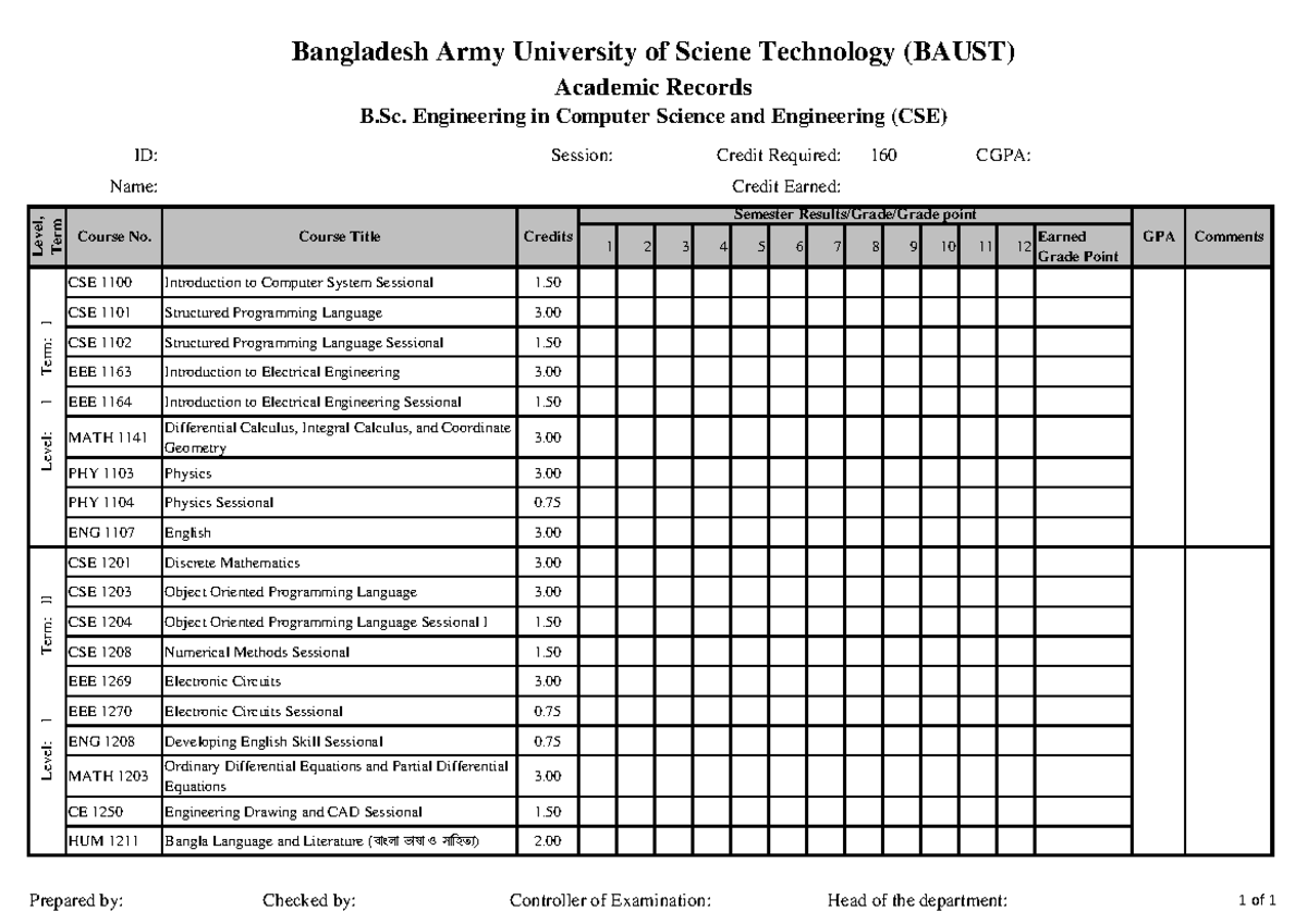 4-I - Theory of Computation - Academic Records B. Engineering in ...