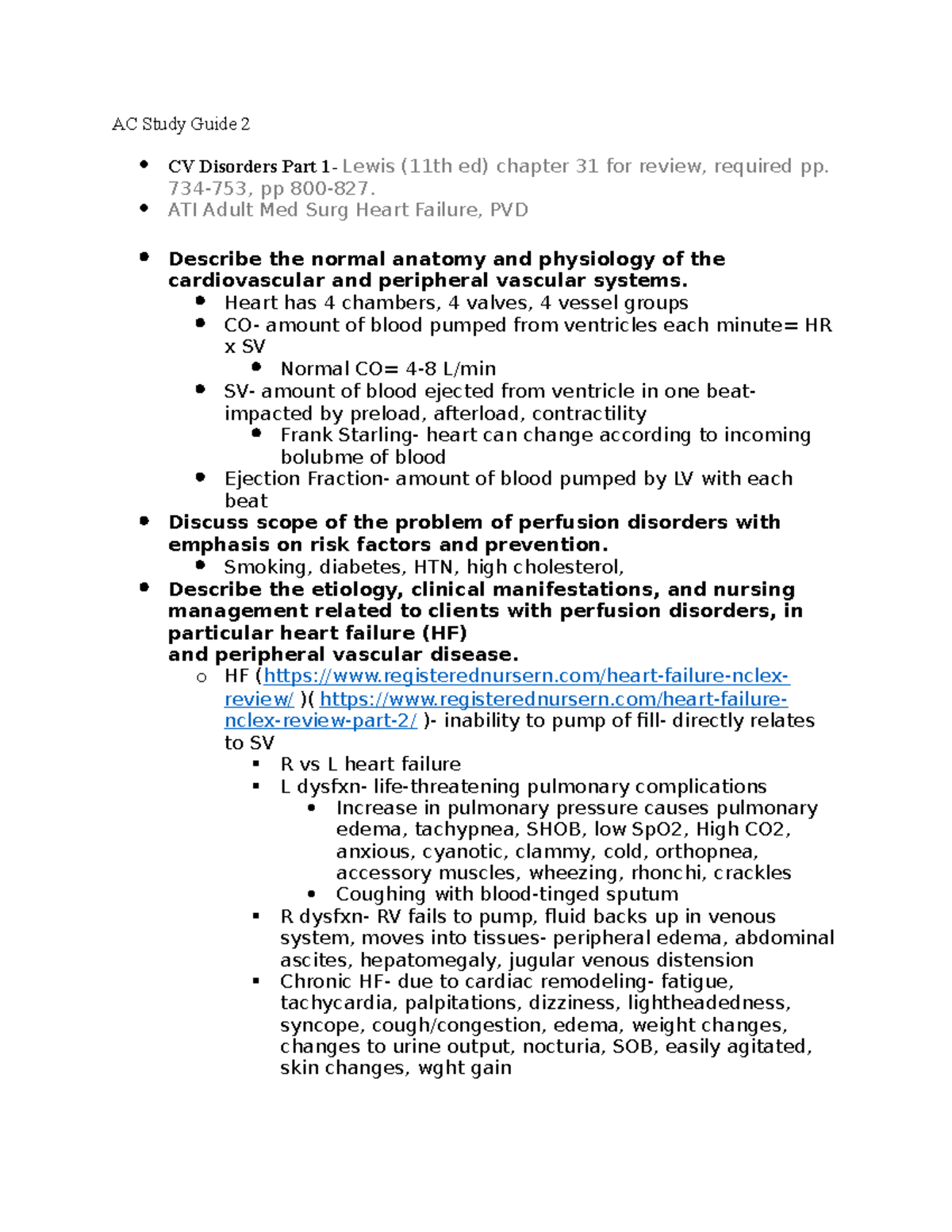 AC SG 2- Study Guide used for Acute and Chronic I Test 3 - AC Study ...
