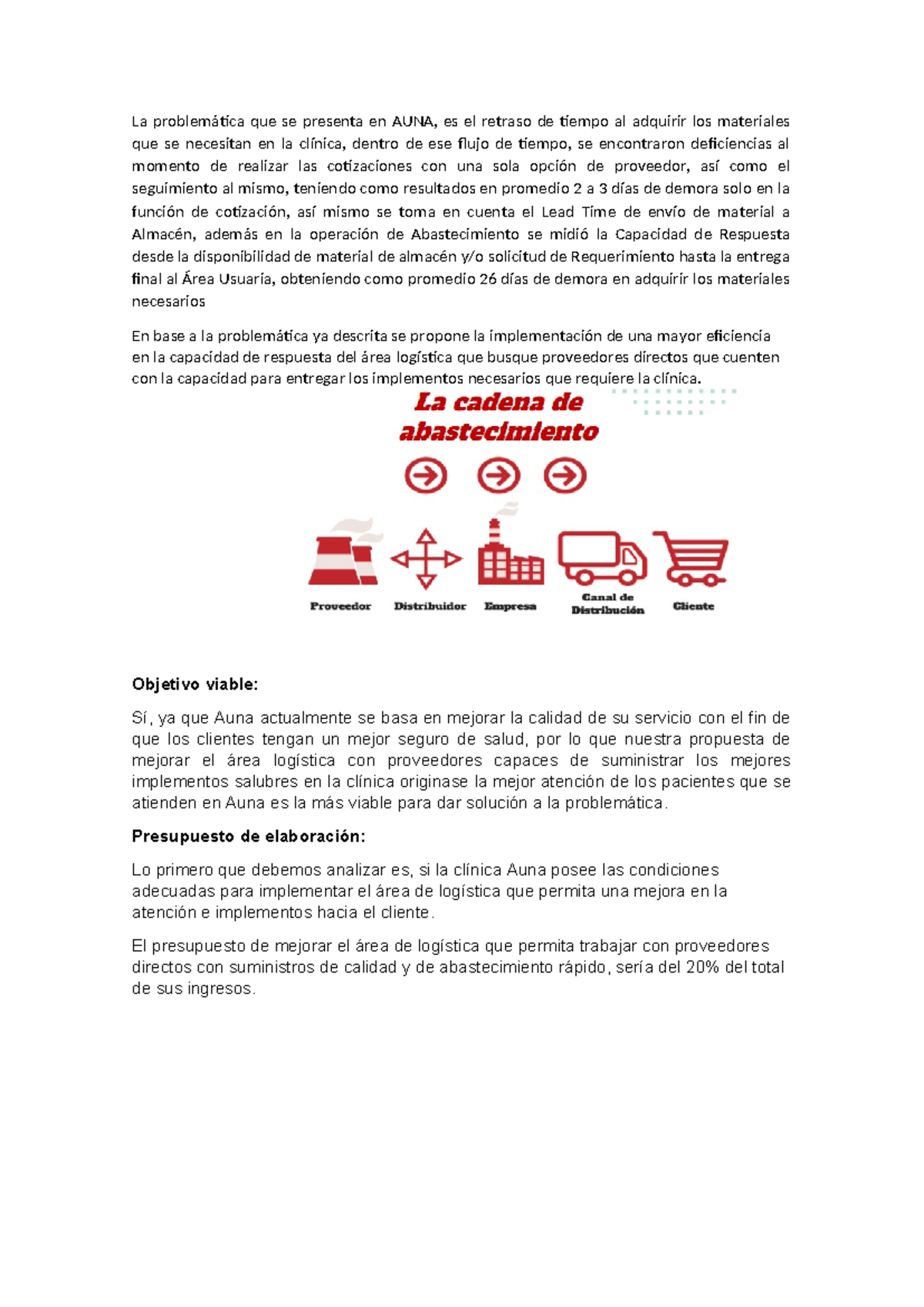 Auna - lklklk - La problemática que se presenta en AUNA, es el retraso ...