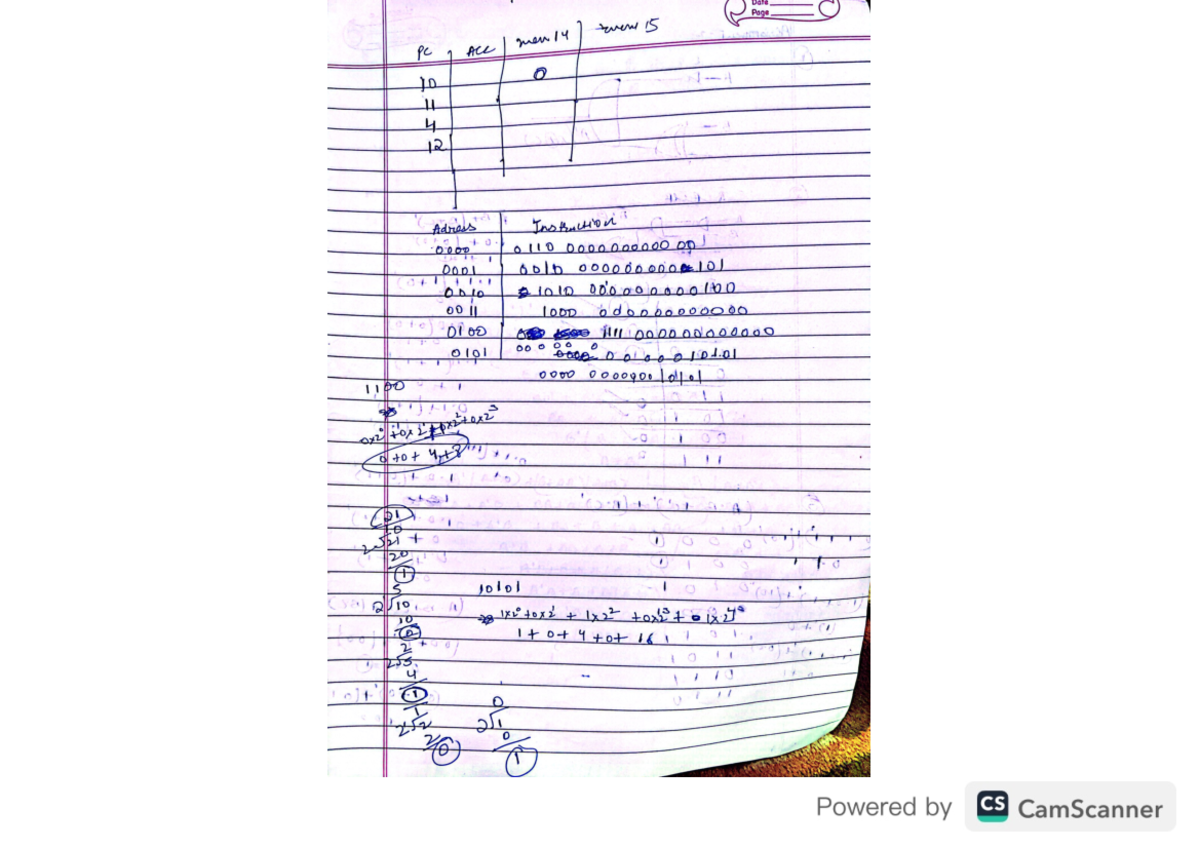Numericals - CPSC 1050 - Studocu