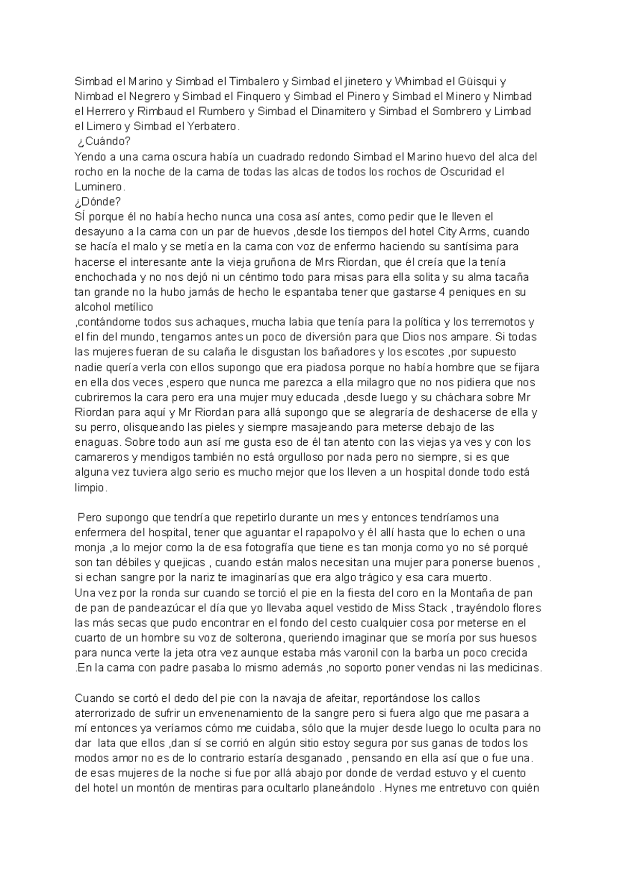 quimica analoga - Simbad el Marino y Simbad el Timbalero y Simbad el ...