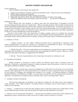 interior guard duty - INTERIOR GUARD DUTY Lesson Objectives: Upon ...