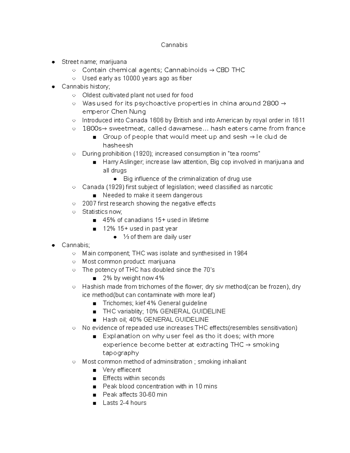 Cannabis 2022 02 07 Riley Hinson - lecture, text note and pictures ...