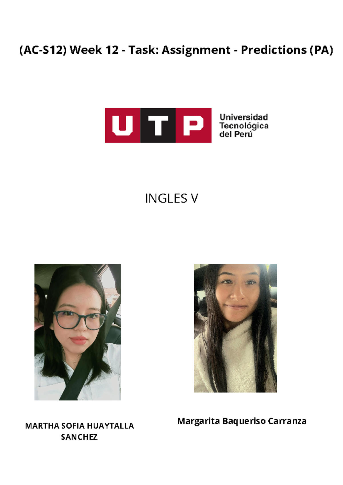 Week12 20240616 162650 0000 - Ingles - (AC-S12) Week 12 - Task: Assignment - Predictions (PA ...