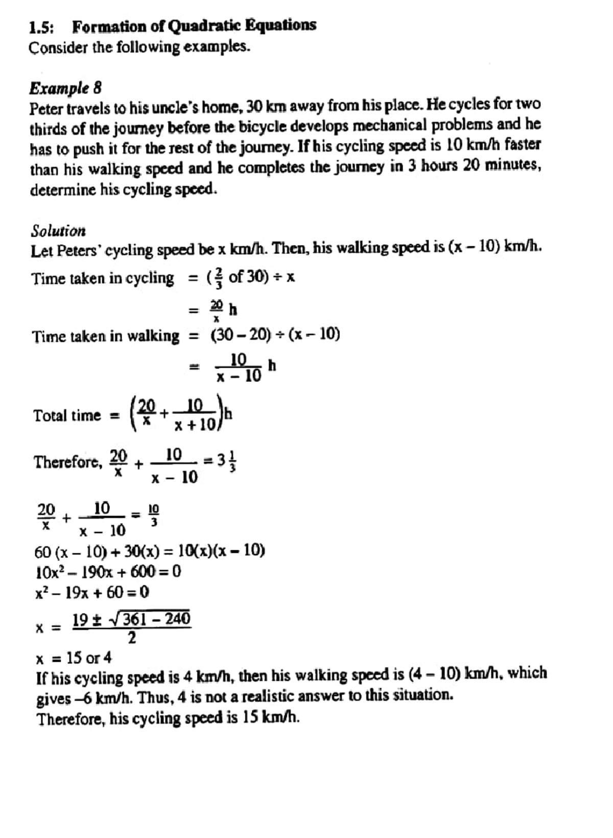 Forming Quadratic Equation - 1: Formation of Quadratic Equations ...