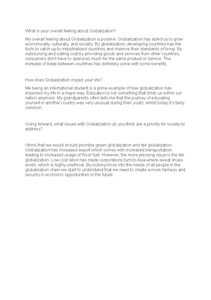 Geography Discussion 1 - Based on the Lecture, how does Geography ...