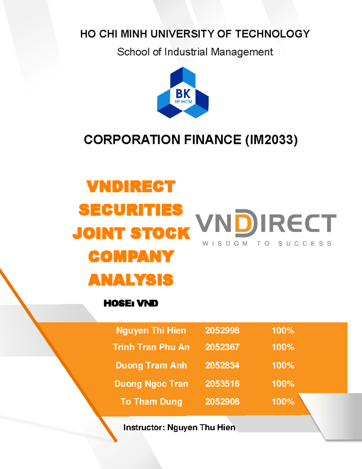 (VNDirect analysis - VNDIRECT SECURITIES JOINT STOCK COMPANY ANALYSIS ...