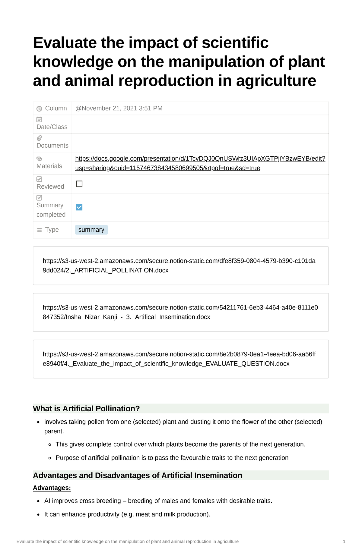 Evaluate the impact of scientific knowledge on the manipulation of ...