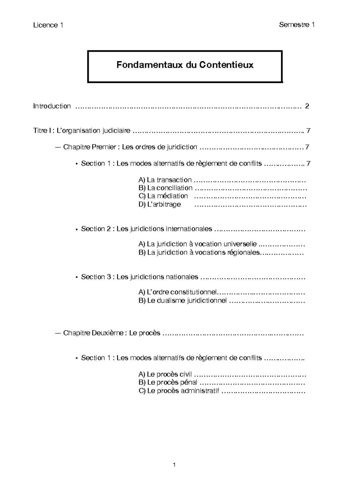 Contentieux - Warning: Error during font loading: XMLHttpRequest is not defined Fondamentaux du ...